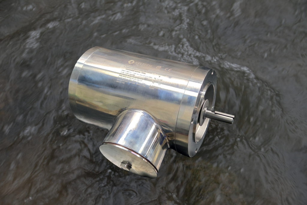 Stainless Steel Motors - TENV - Keltech Stainless Steel Motors and Gears